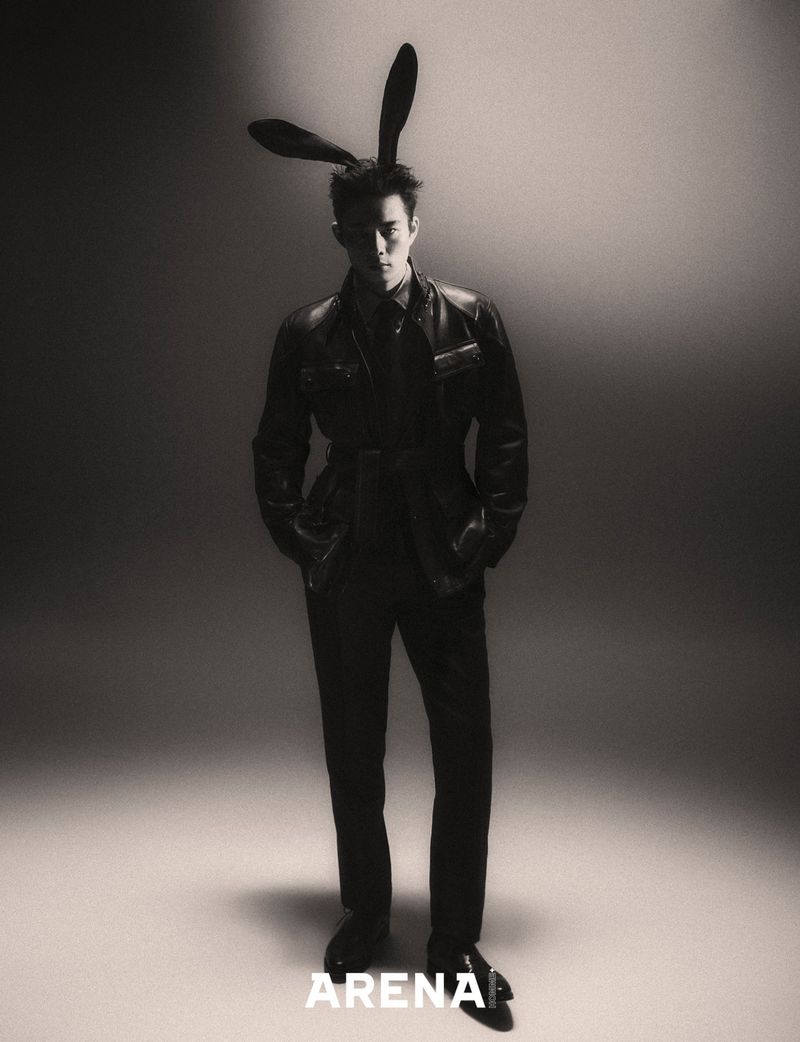 Black Rabbit Hole by Jeonguk Mok (Arena Homme + Korea)