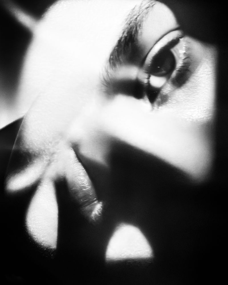 Abstract portrait (British Vogue)