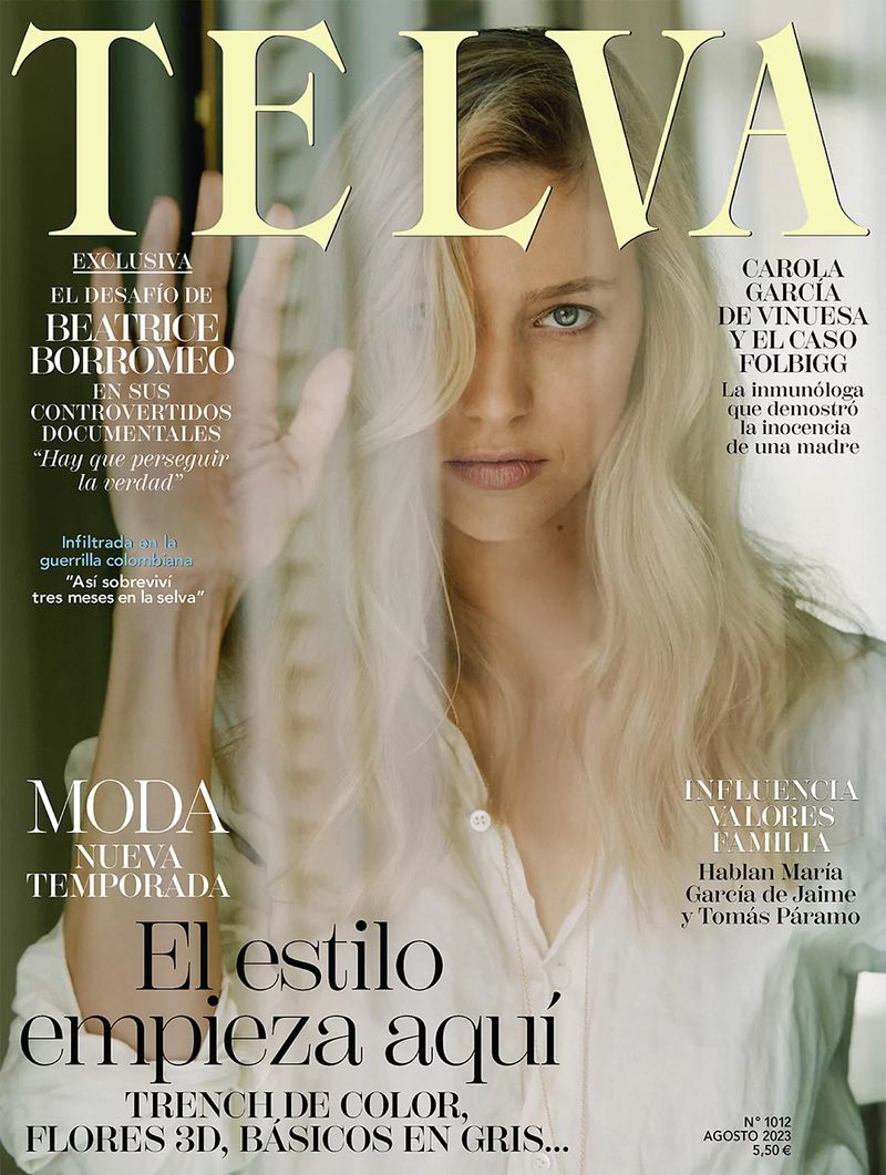 Telva August 2023 Cover (Telva)
