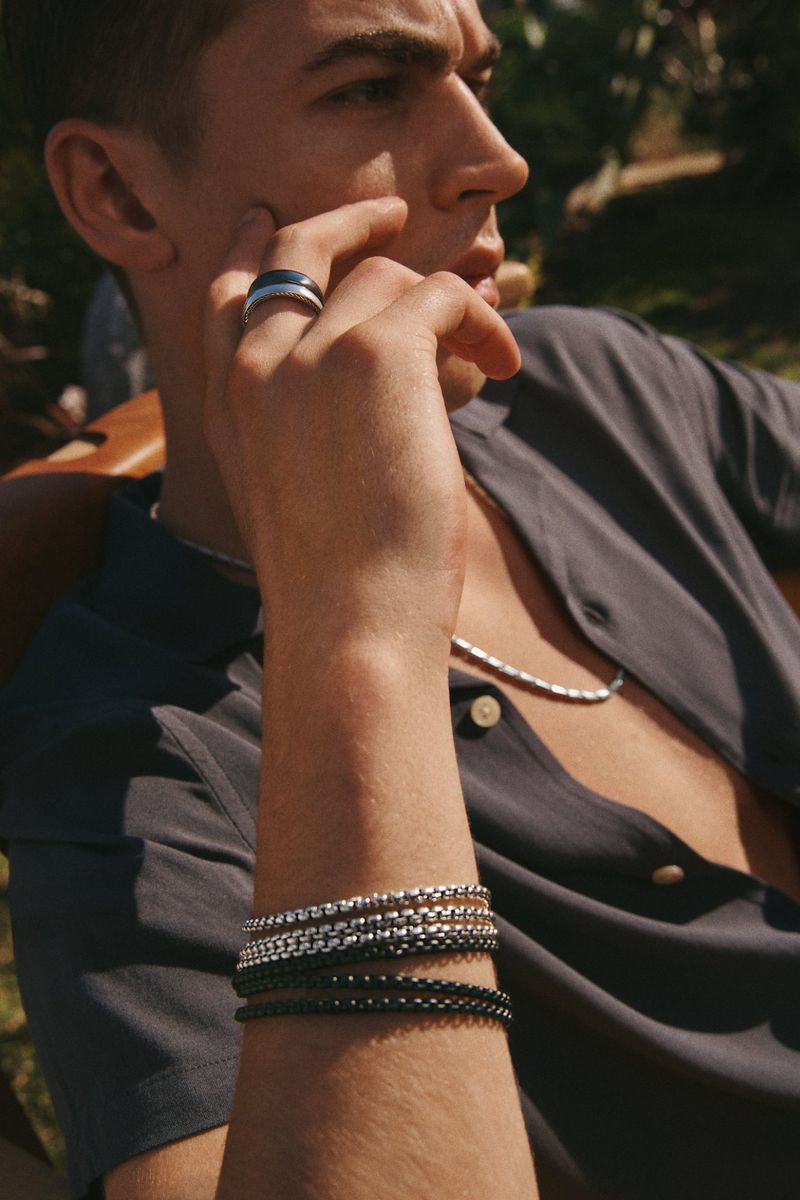 David Yurman 2023 - Brand Ambassador Hero Fiennes Tiffin (David Yurman)