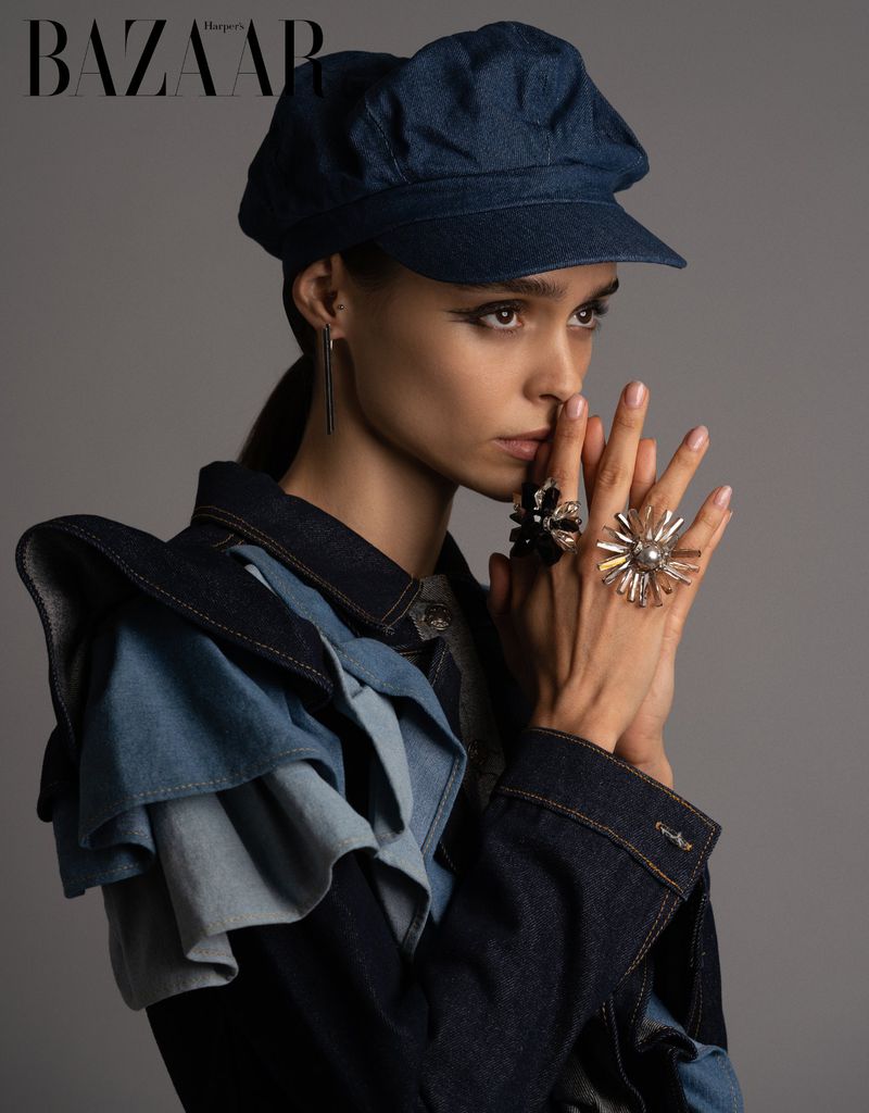 THE TIMELESS ALLURE OF DENIM BY AMANDA D. MOTTA (Harper's Bazaar Vietnam)