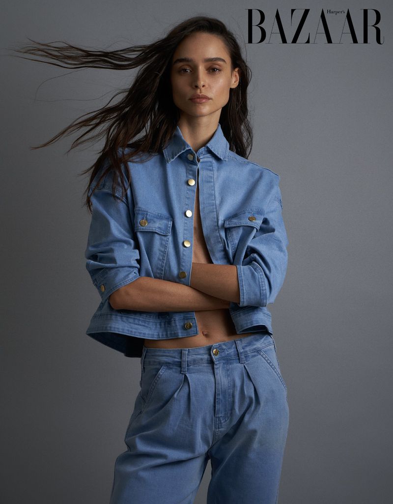 THE TIMELESS ALLURE OF DENIM BY AMANDA D. MOTTA (Harper's Bazaar Vietnam)