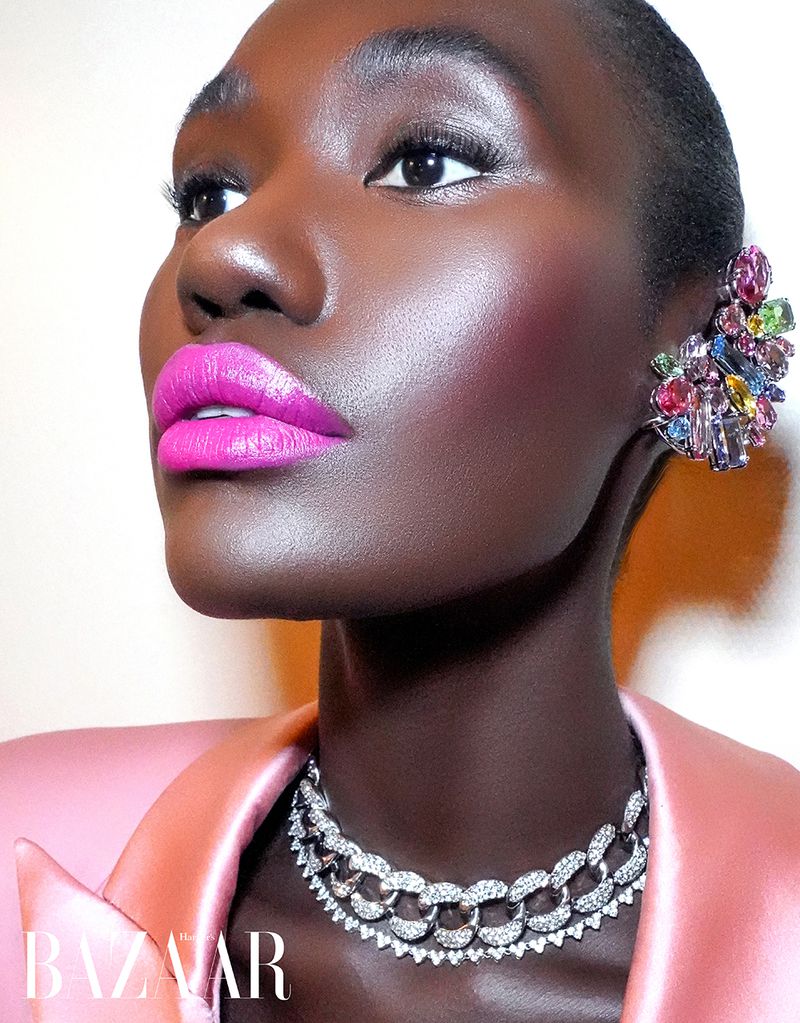 Model Anyon Asola Exudes Bold Beauty In Lena Erziak Couture | Photos by ...