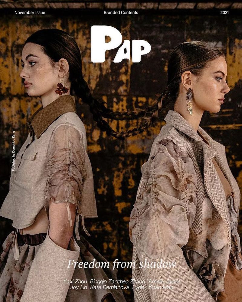 PAP Magazine November 2021 Cover by Bingqin Zaccheo Zhang (PAP Magazine)