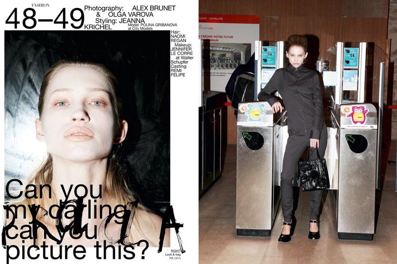 Fraulein Magazine Prada Special (Various Editorials)
