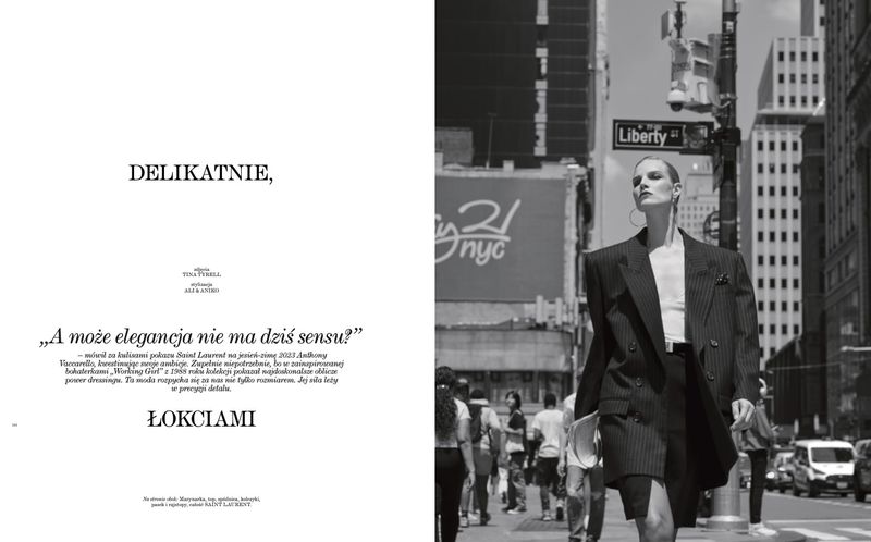 Power dressing (Vogue Polska)