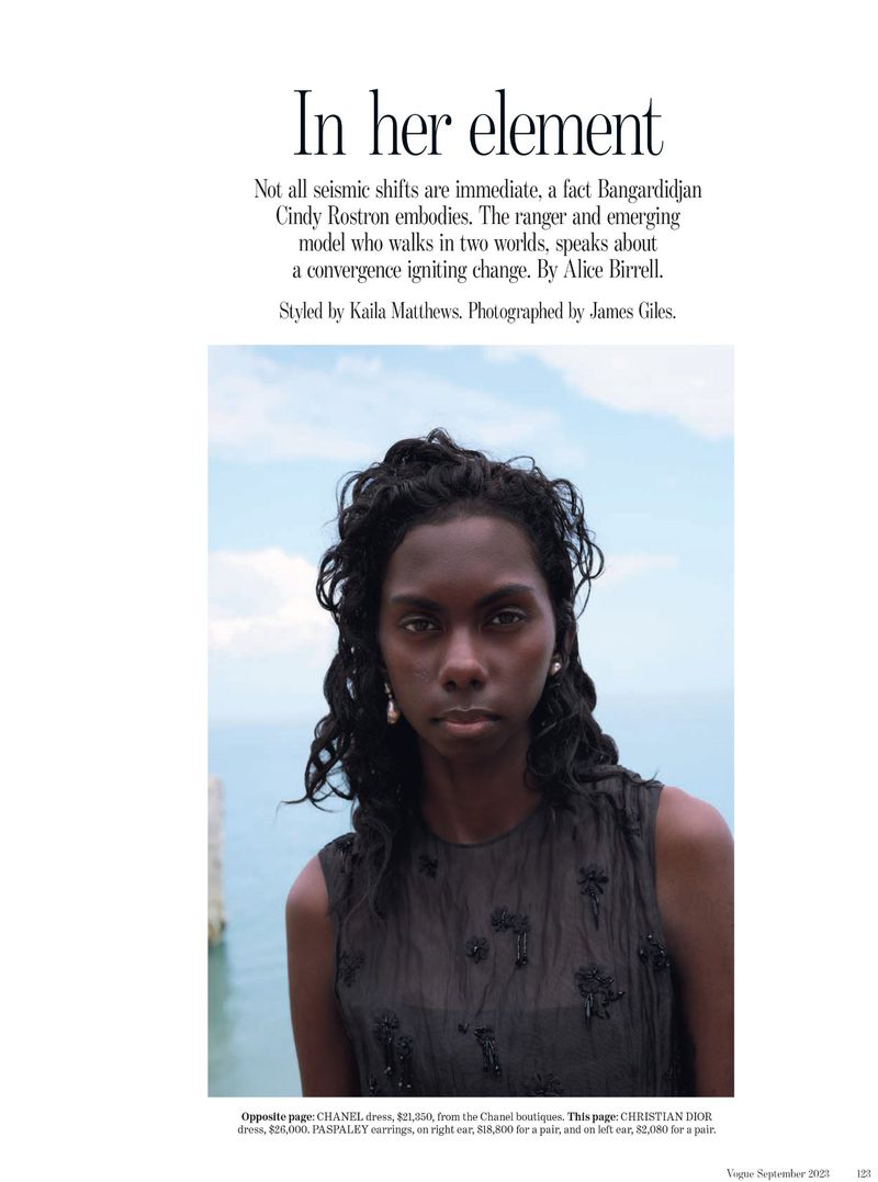 In Her Element (Vogue Australia)