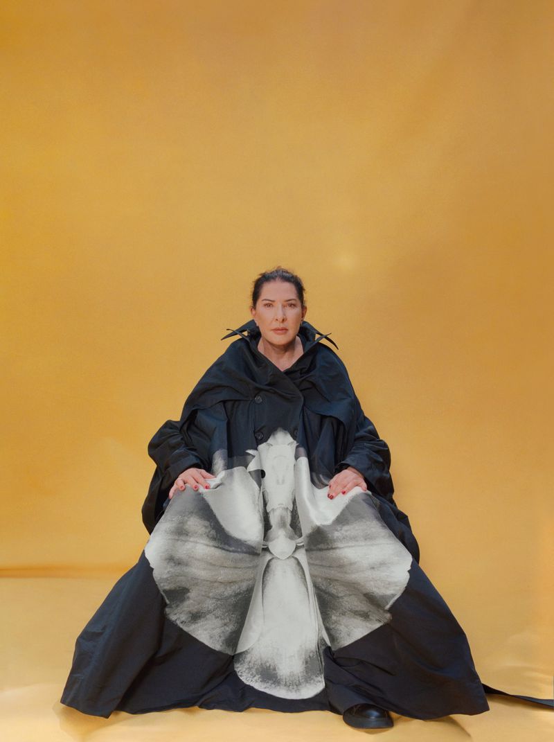 Marina Abramovic by Alicia Shi (Elle China)