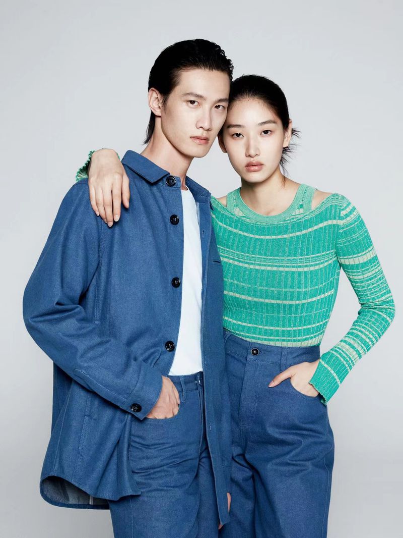 BLUE ERDOS S/S 2022 lookbook by XUE (Erdos)