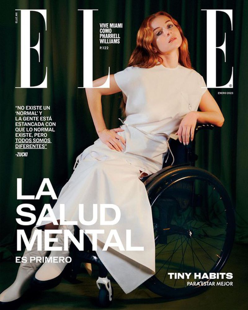 Elle Mexico January 2023 Cover (Elle Mexico)
