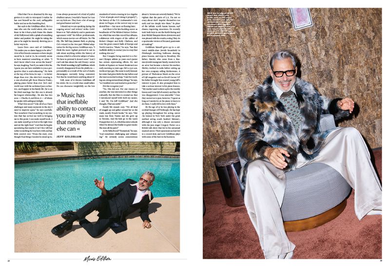 Jeff Goldblum (C Magazine)