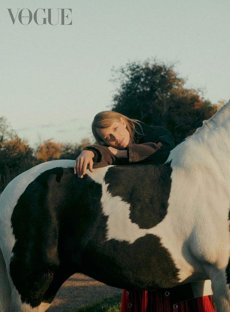 The World At Her Feet (British Vogue)