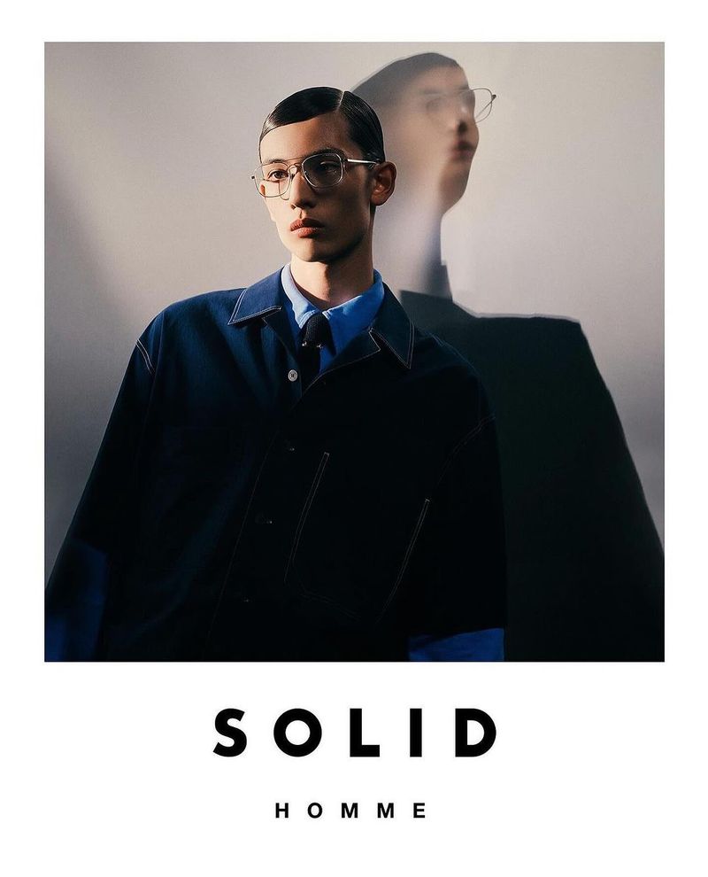 Solid Homme S/S 2024 Campaign (Solid Homme)