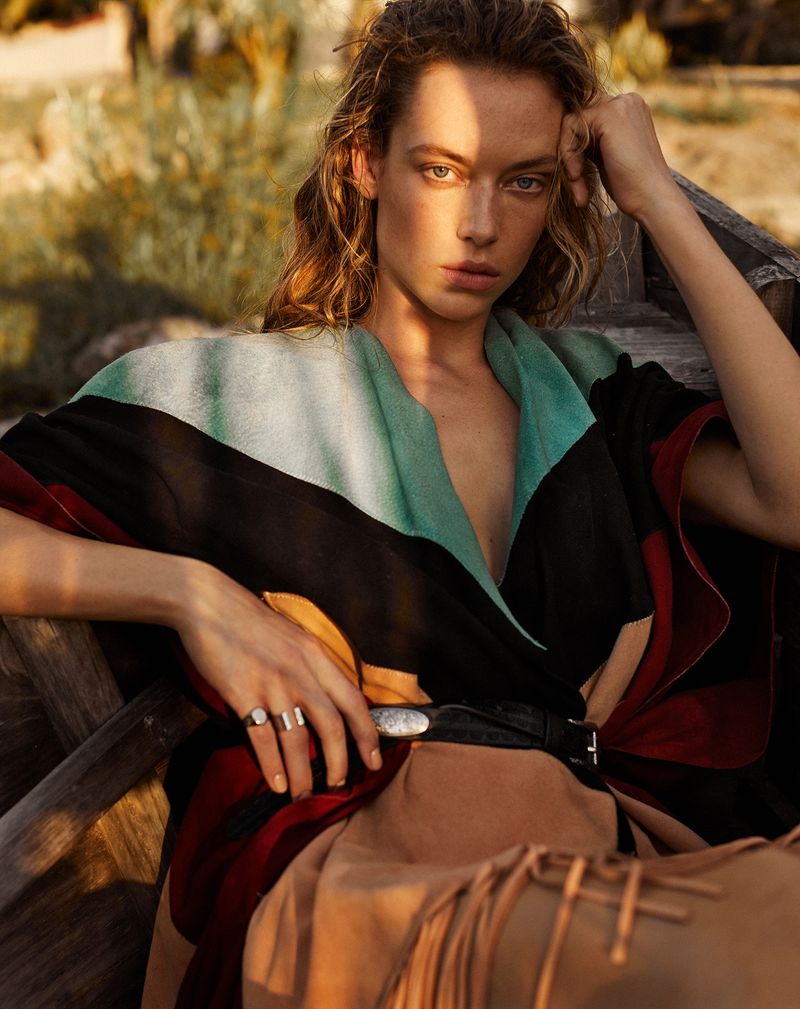 Hannah Ferguson Cowboy (Vogue Mexico)