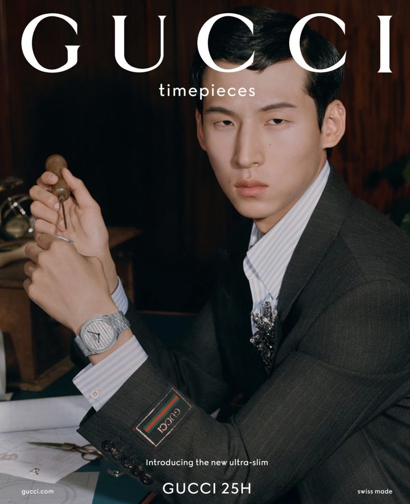 GUCCI 25H Watch 2021 Campaign (Gucci)