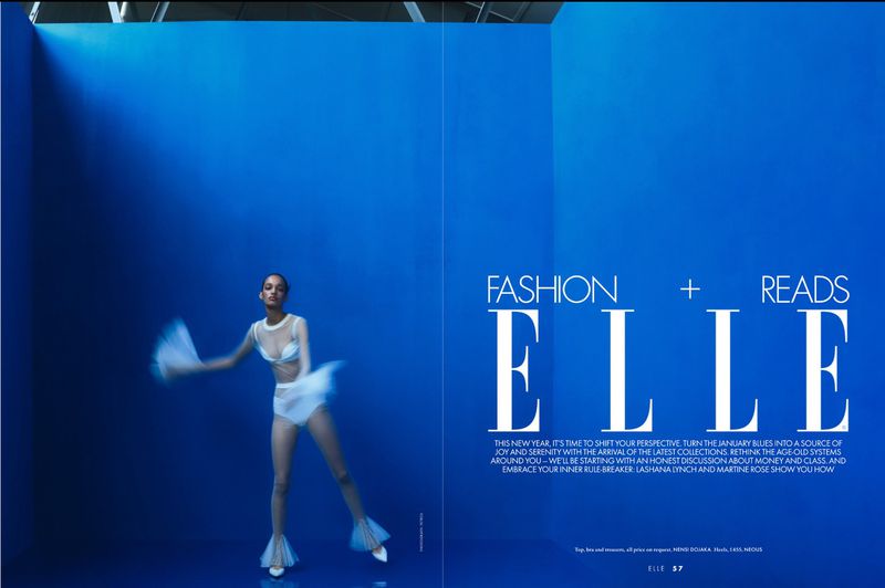 Into The Blue (Elle UK)