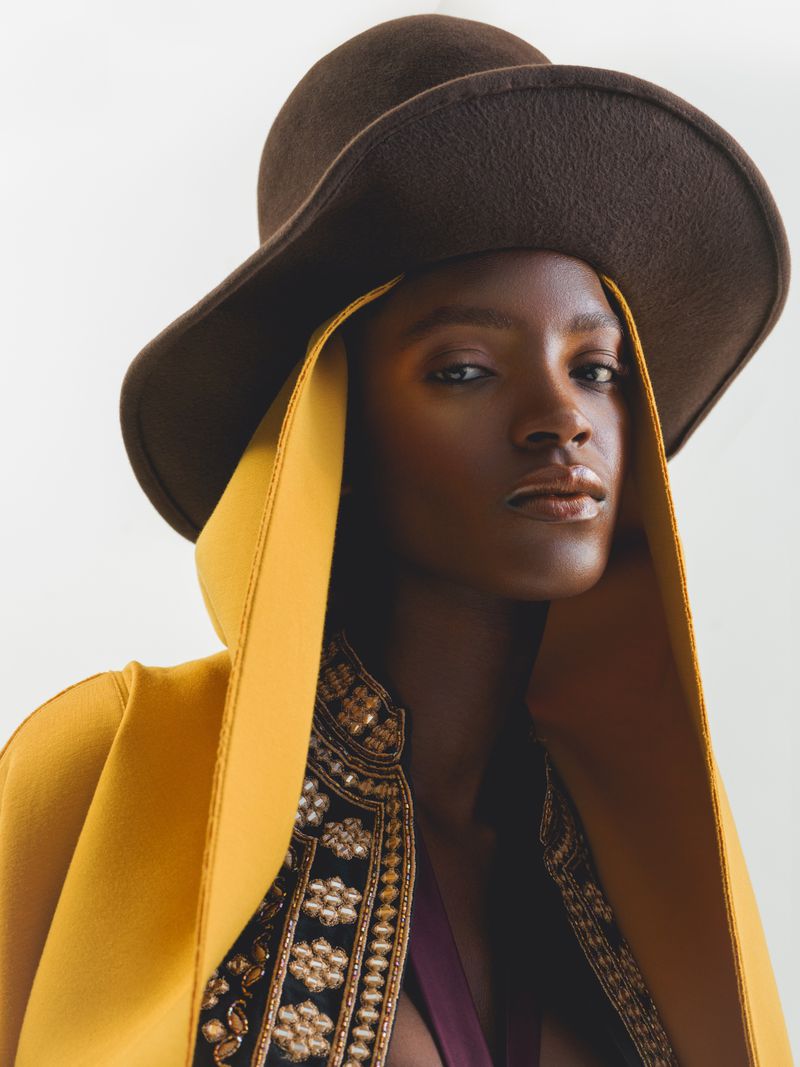 Glamour Improvisation (Marie Claire Ukraine)