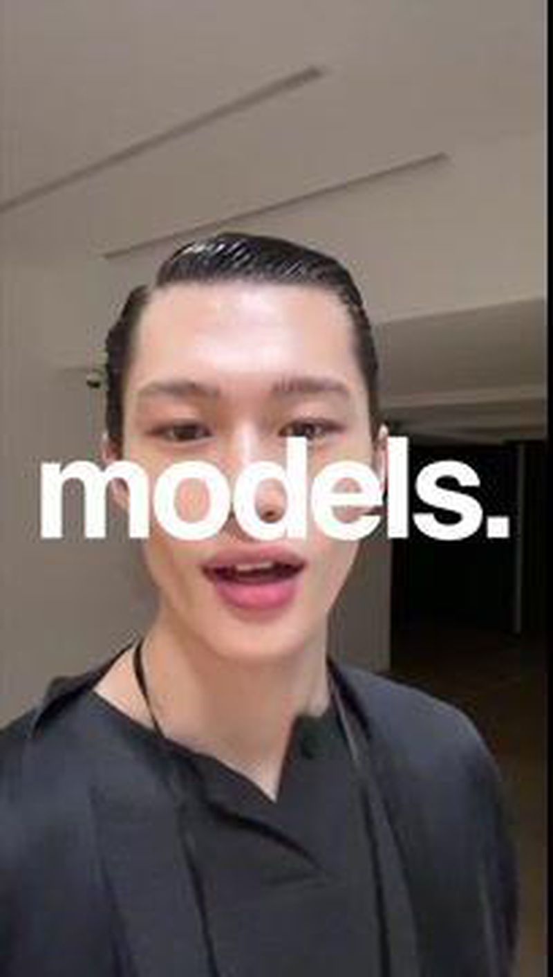 Mathieu Simoneau at Dolce & Gabbana F/W 24 (Models.com)