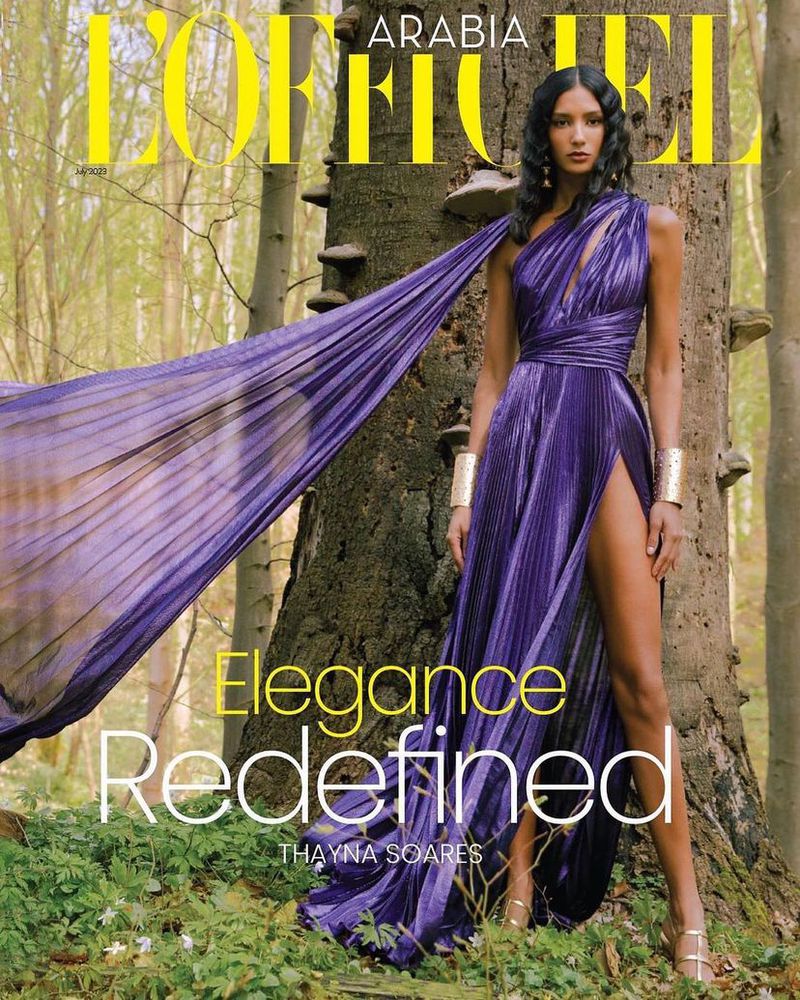 L’officiel Arabia July 23 Cover by Daria Senin (L'Officiel Arabia)
