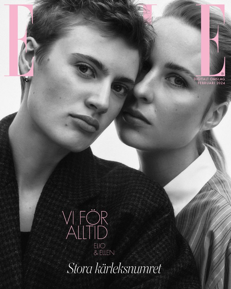Elle Sweden February 2024 Covers (Elle Sweden)