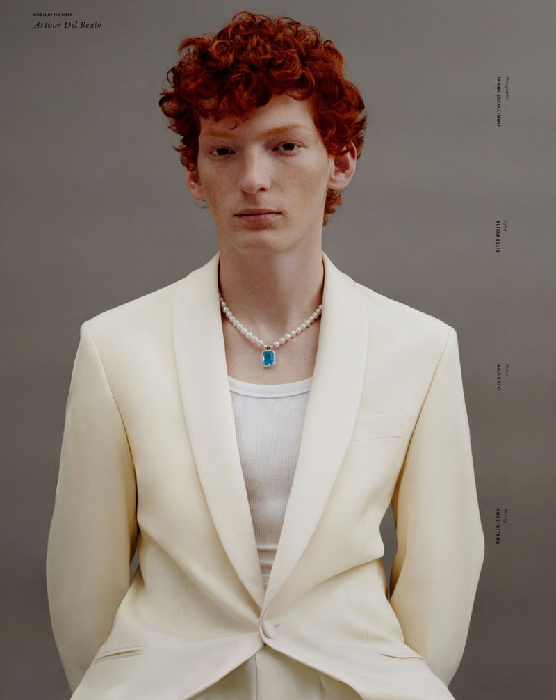 Model of the Week: Arthur Del Beato Started on the Prada Runway A Year ...