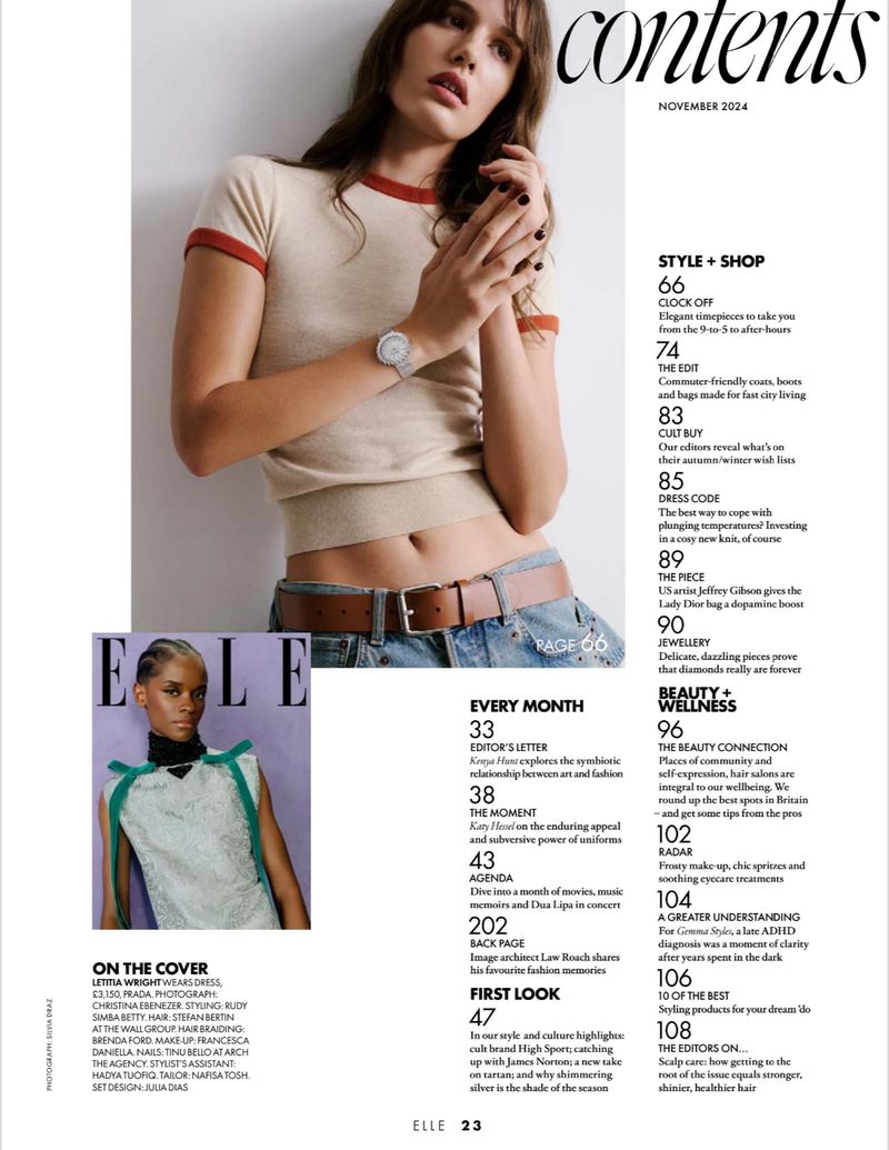 A Curated Clash (Elle UK)