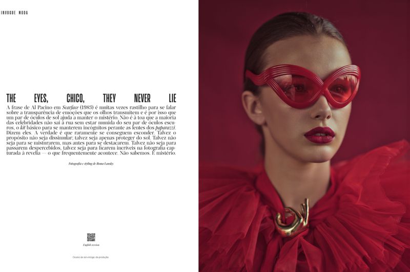 The eyes, Chico, They never lie (Vogue Portugal)