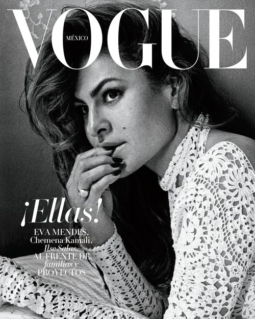 Eva Mendes Magazine Cover