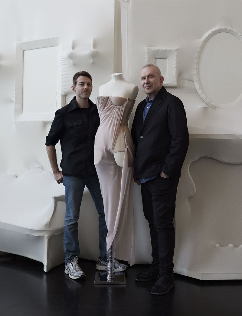 NICOLAS DI FELICE AND JEAN PAUL GAULTIER (Numéro France)