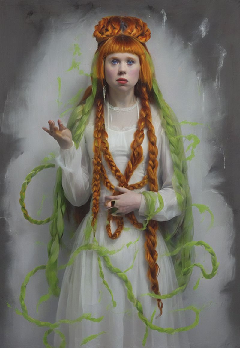Holly Herndon by AI technology (AnOther Magazine)