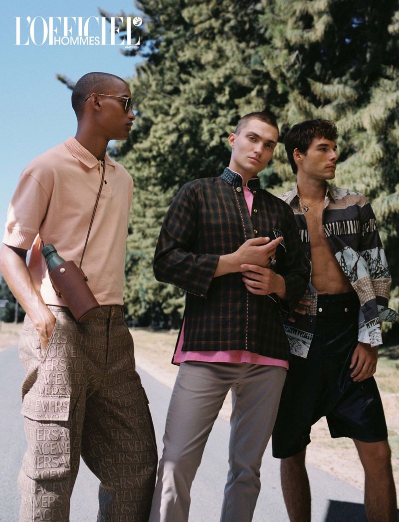 Photography Sasha Olsen (L'Officiel Hommes Ukraine)