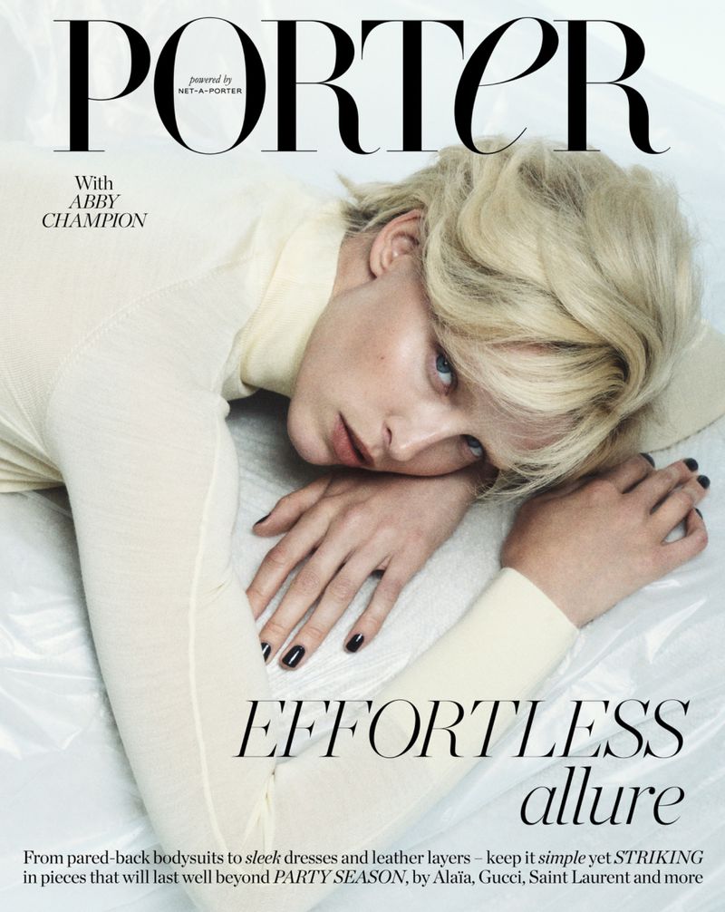 Porter Magazine November 25, 2024 Cover (Porter Magazine)