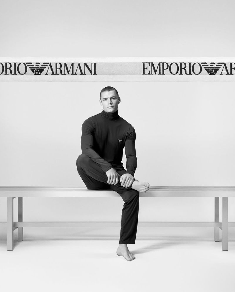 Emporio Armani Underwear & Loungewear F/W 2024 Campaign (Emporio Armani)