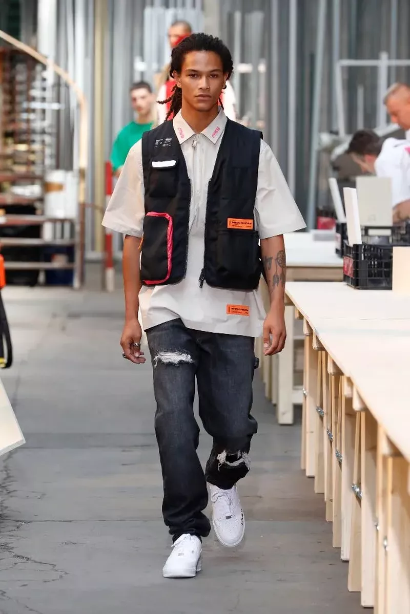 Heron Preston Menswear Spring 2019 Show (Heron Preston)