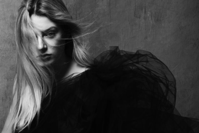 Portrait of Elisa Barranu by Guido Stazzoni (Portrait)
