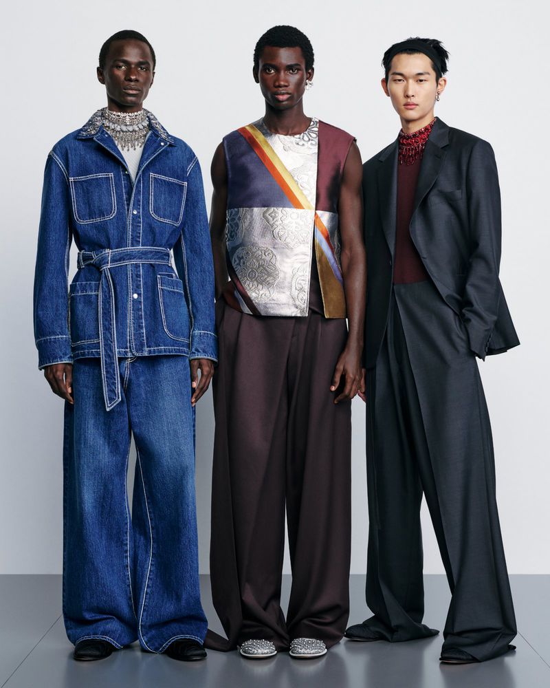 Dior First Look backstage (Dior Men)