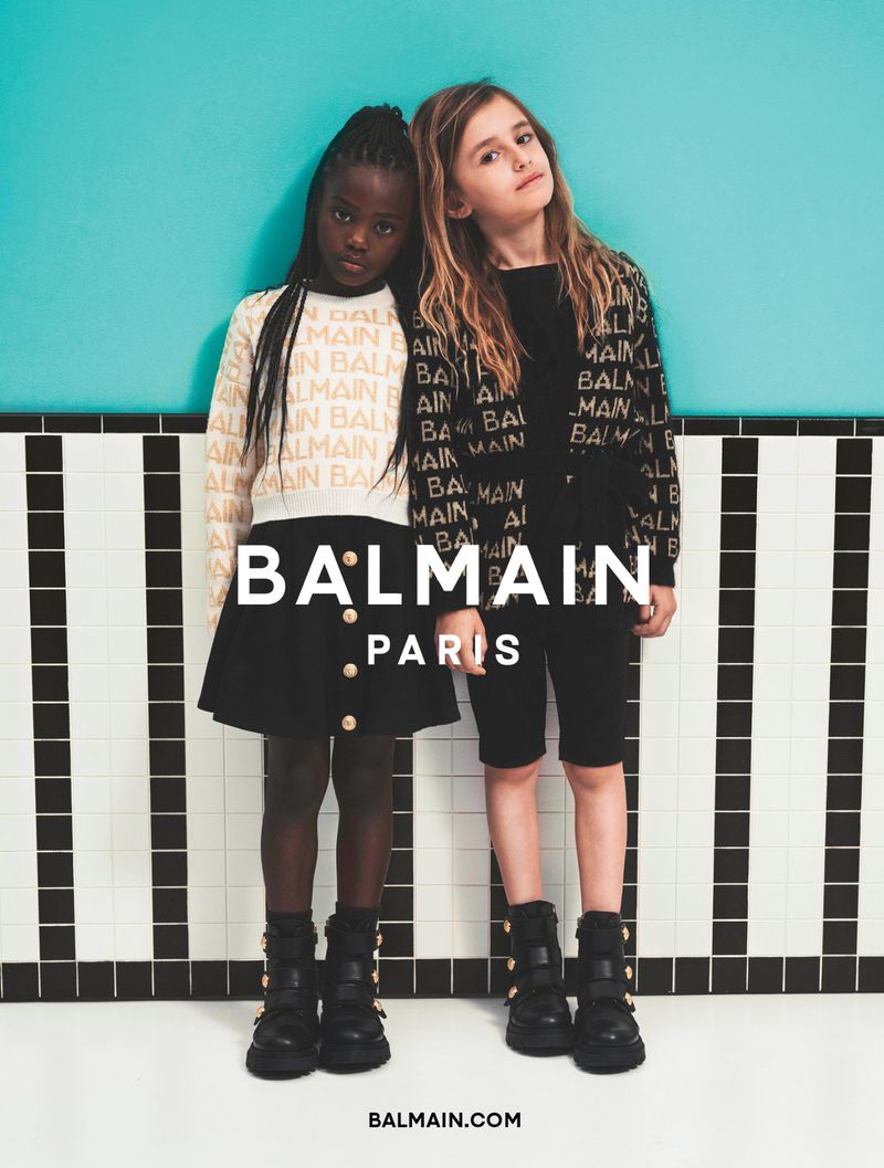 Balmain Kids Campaign F/W 23 (Balmain)