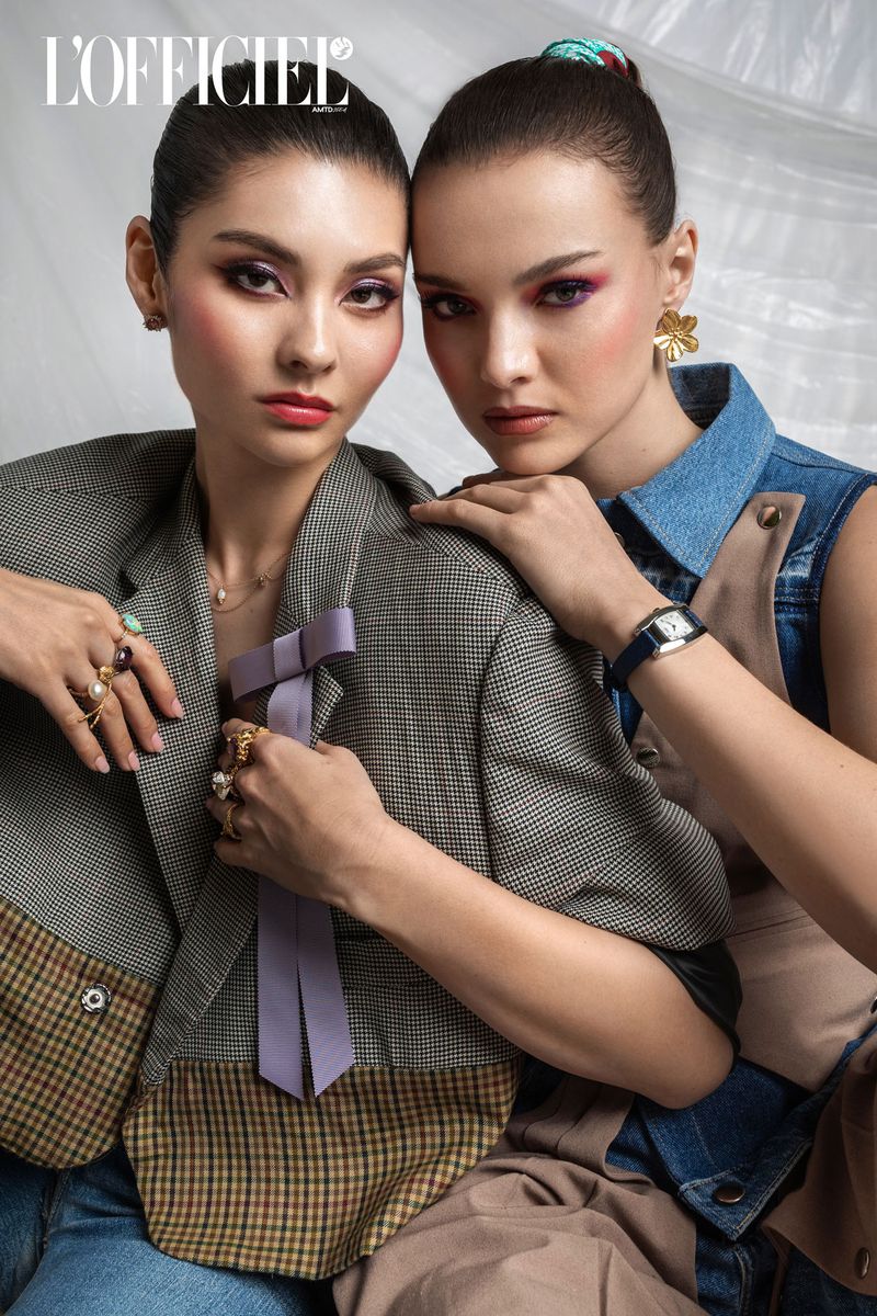 Electric Glamour (L'Officiel Ukraine)