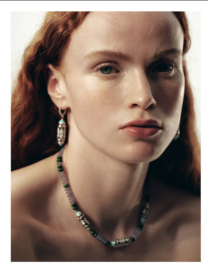 Retrato de una dama (Harper's Bazaar España)