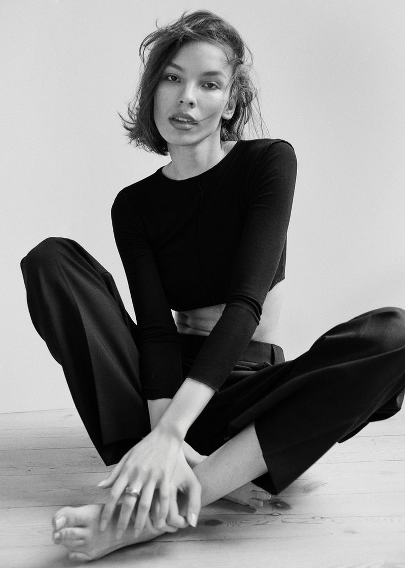 Anna Savka in New York (Portrait)