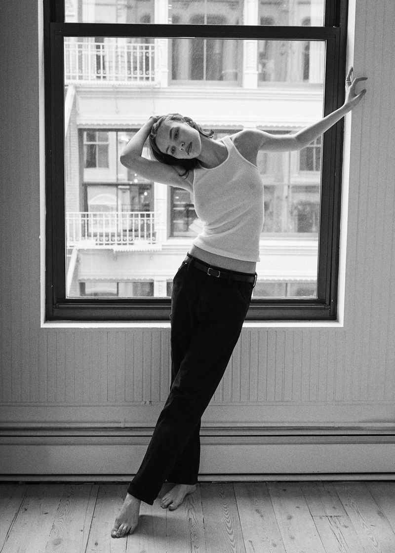 Anna Savka in New York (Portrait)