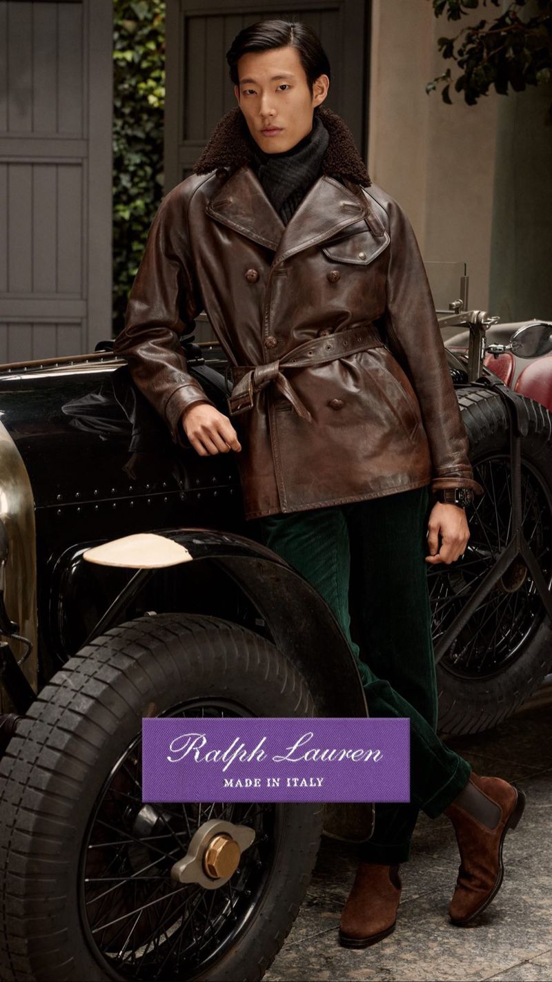 RALPH LAUREN PURPLE LABEL FW23 LOOKBOOK (Ralph Lauren)