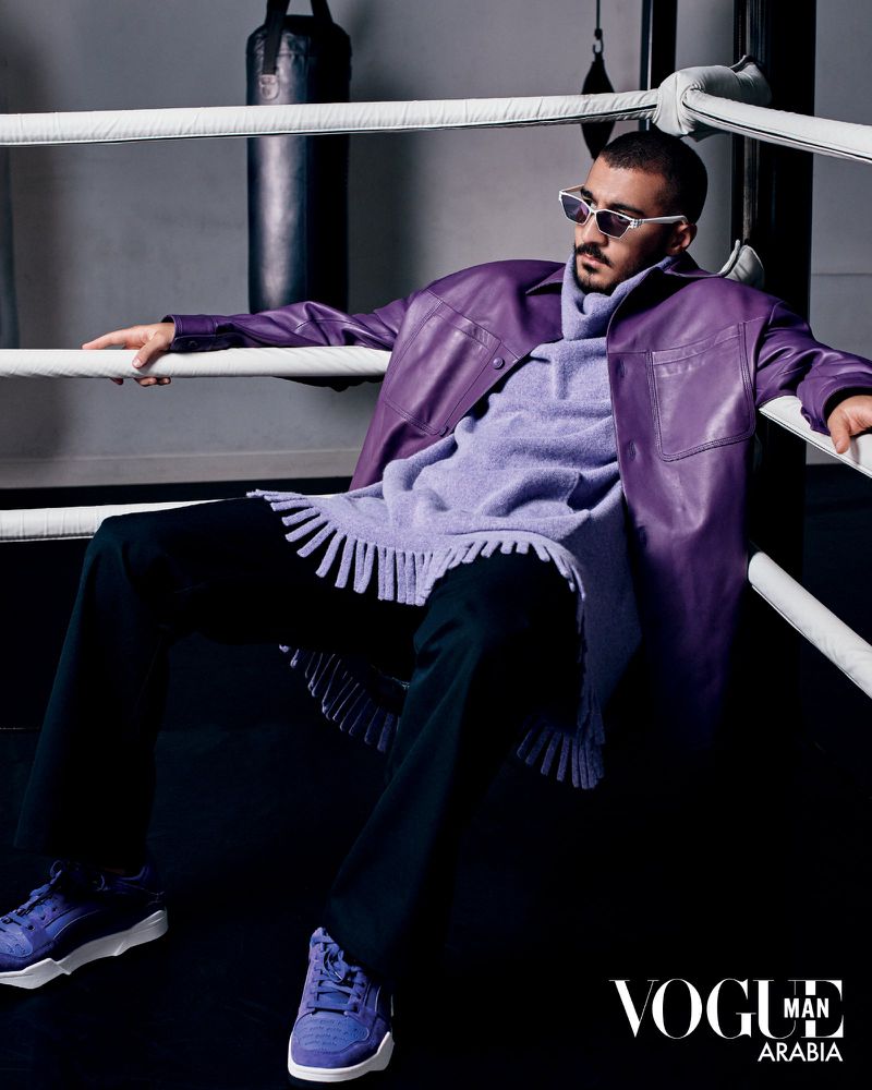 FIGHTING CHANCE Saudi boxer (Vogue Arabia Man)