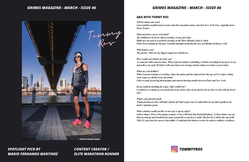 Grimes Magazine - March Spotlight: Tommy Ros in Nike by Daniel Rahal ...