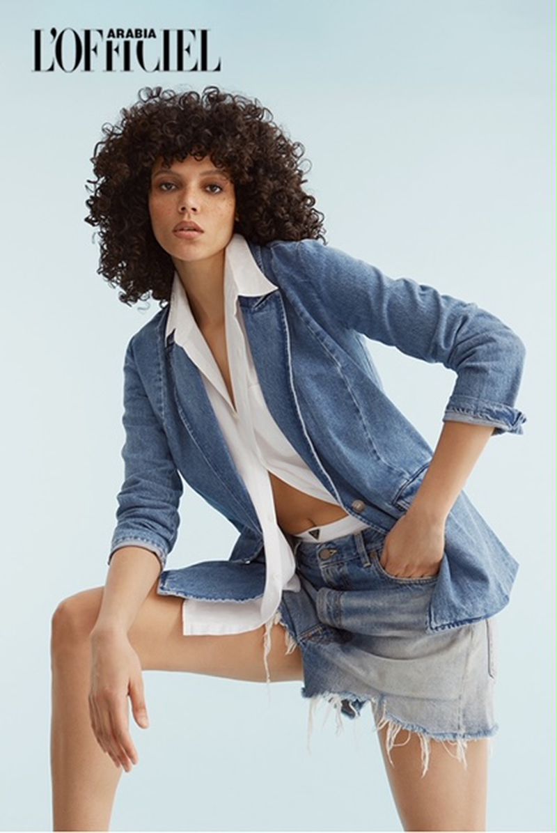 Denim For Life by Filippo Del Vita (L'Officiel Arabia)