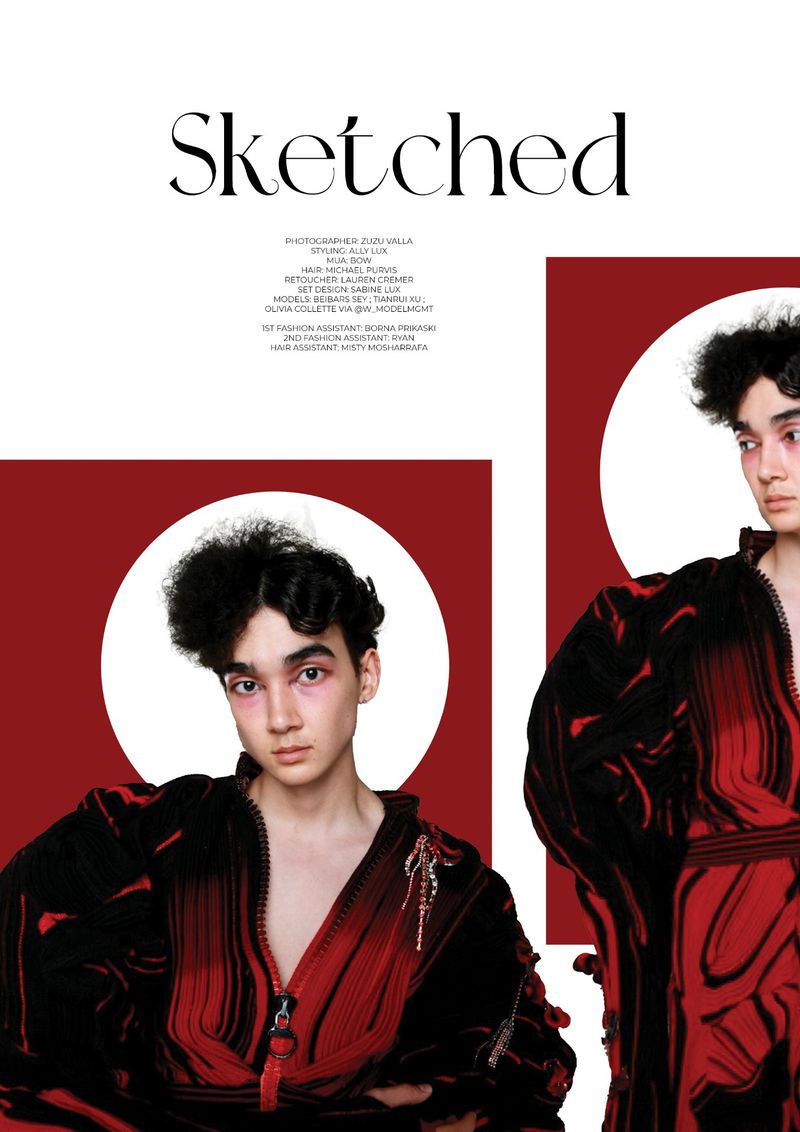 Sketched - The Victor Magazine (Various Editorials)