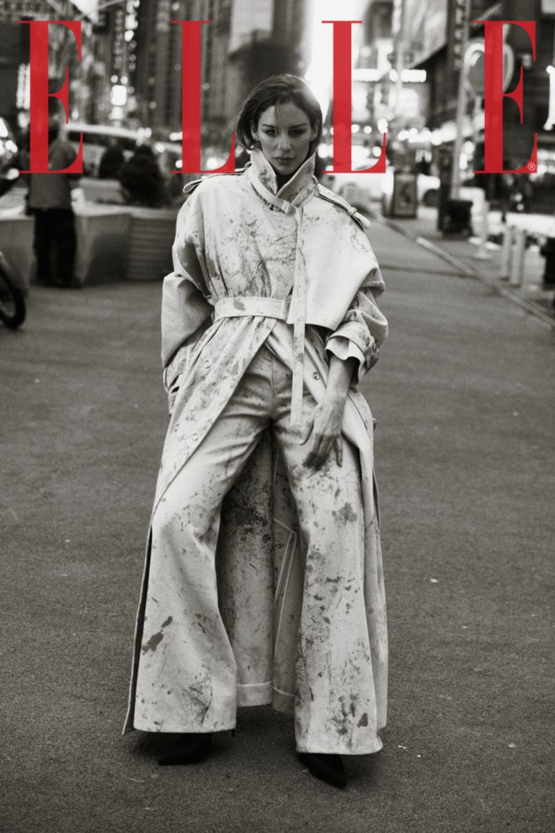 The girl in the big city : Shot by Nick Hoge (Elle Bulgaria)
