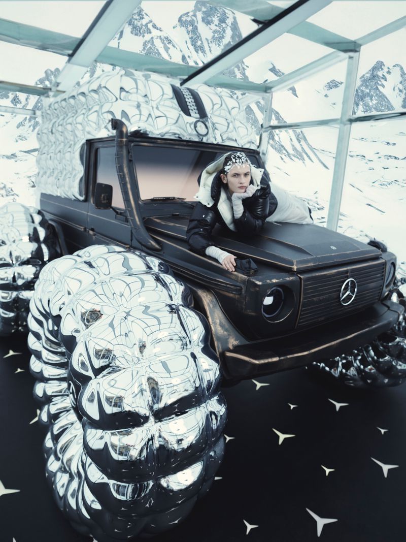 Mercedes Benz x Moncler (Vogue Turkey)