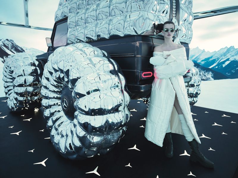 Mercedes Benz x Moncler (Vogue Turkey)