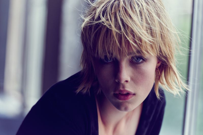 Edie Campbell Haircut